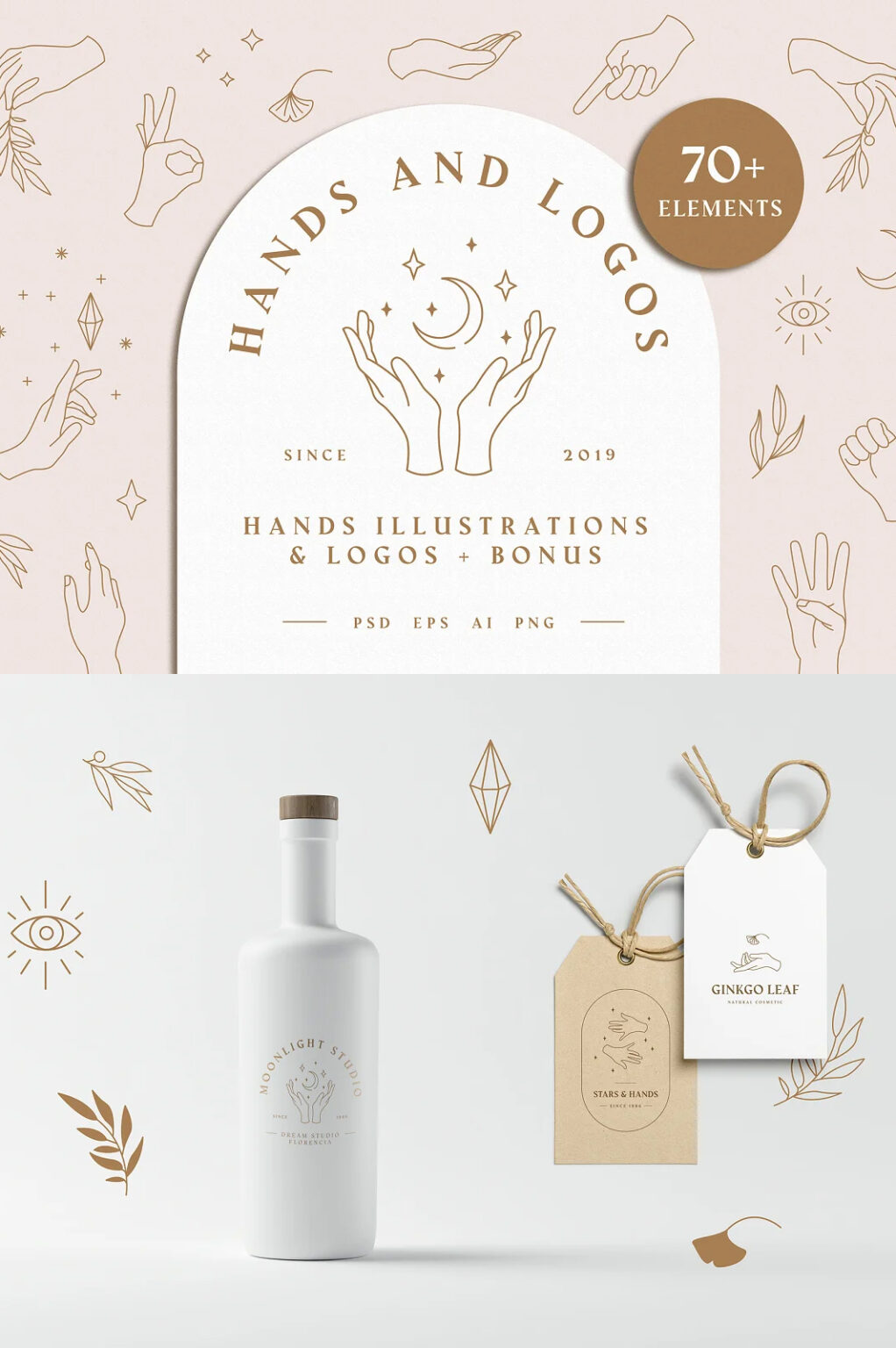 Hands and Logos Collection + BONUS - Siteoutsite