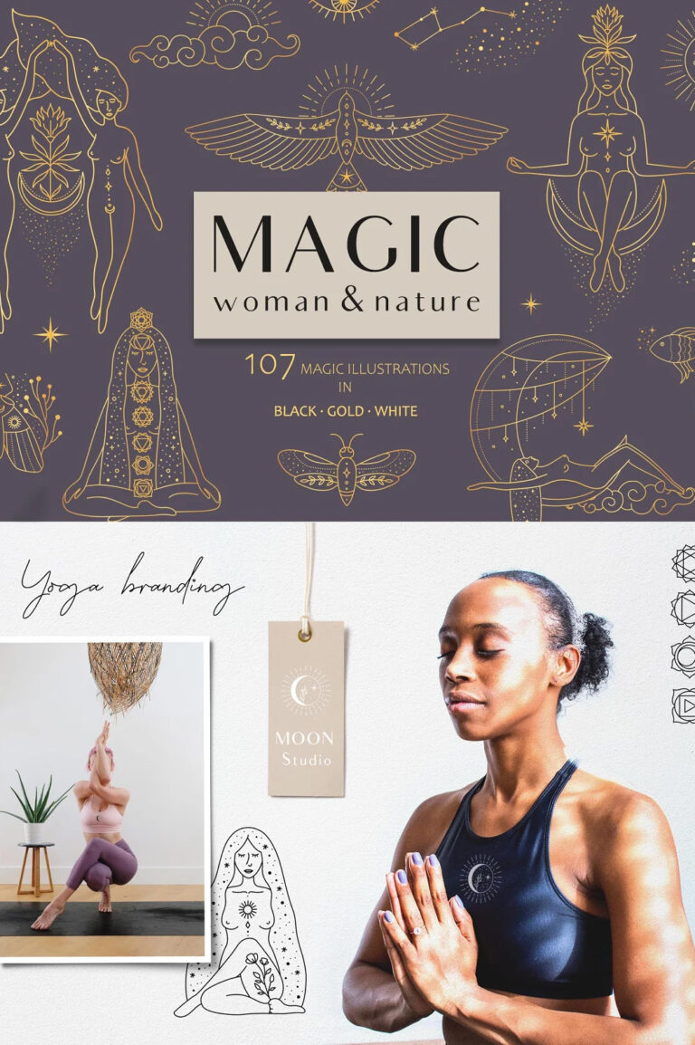 Magic woman & nature - Siteoutsite