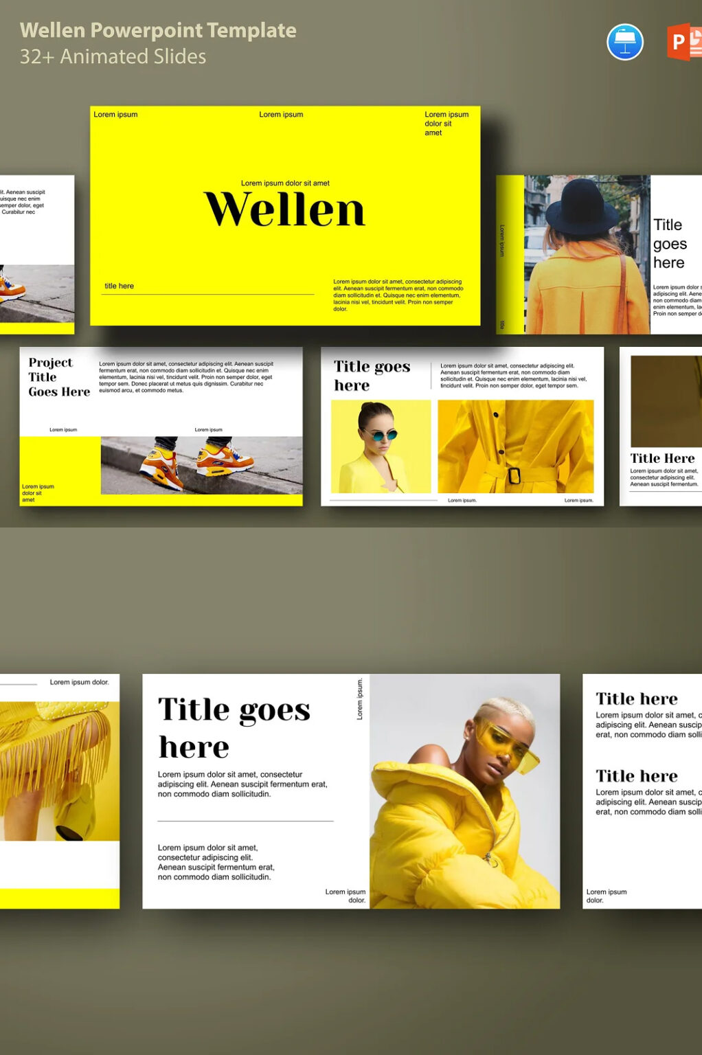 Wellen Powerpoint Template Siteoutsite