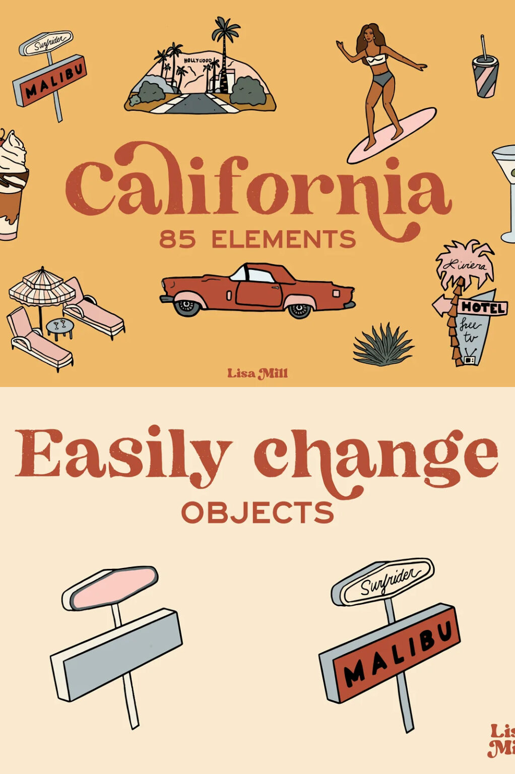 California Graphic Bundle - Siteoutsite