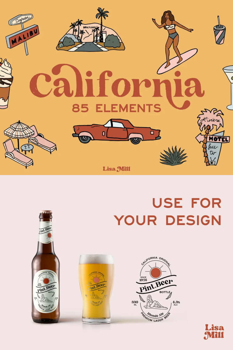 California Graphic Bundle - Siteoutsite
