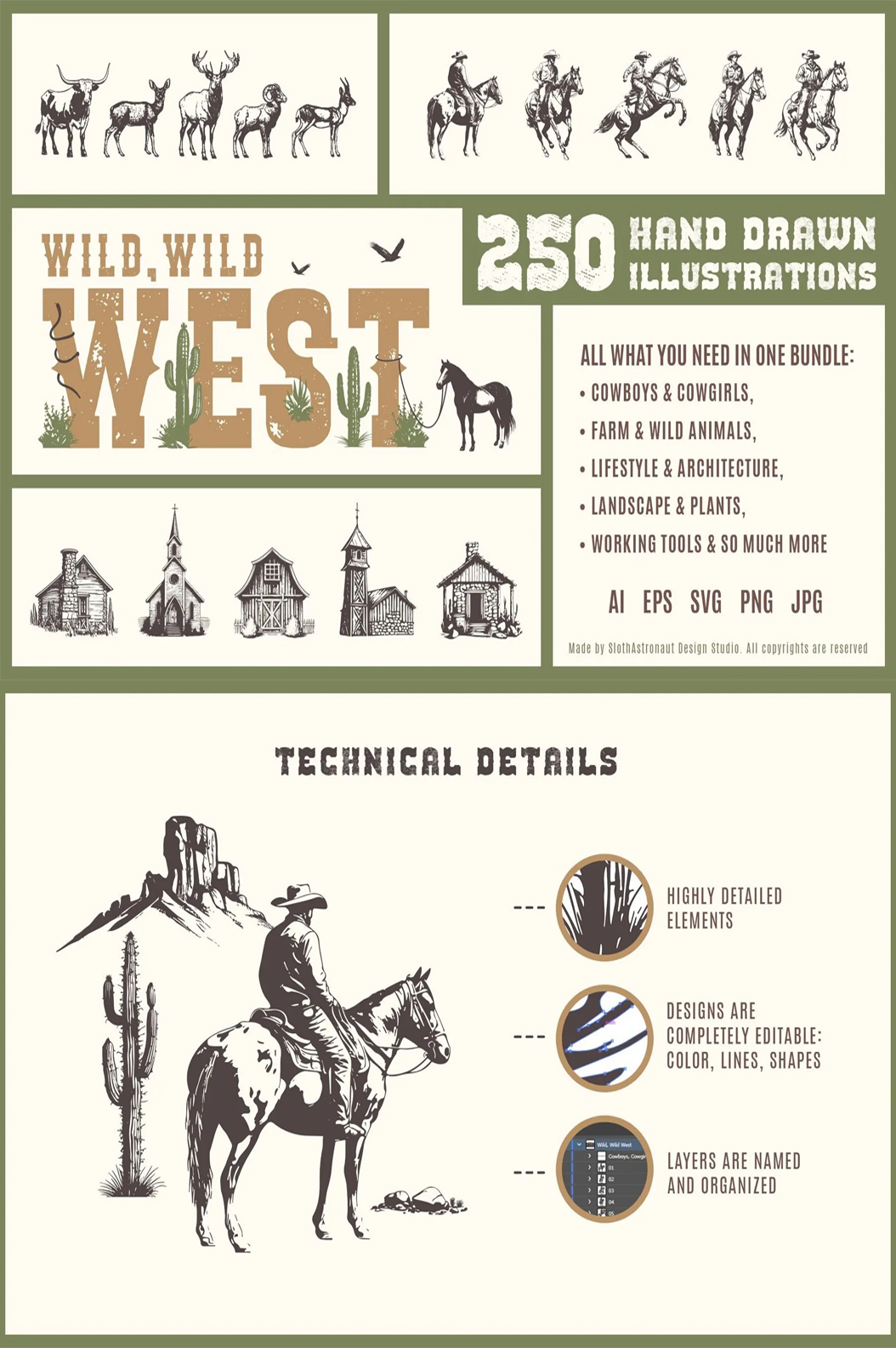 Wild Wild West Graphics - Siteoutsite