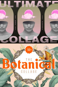 Ultimate Collage Art Elements Bundle - Siteoutsite