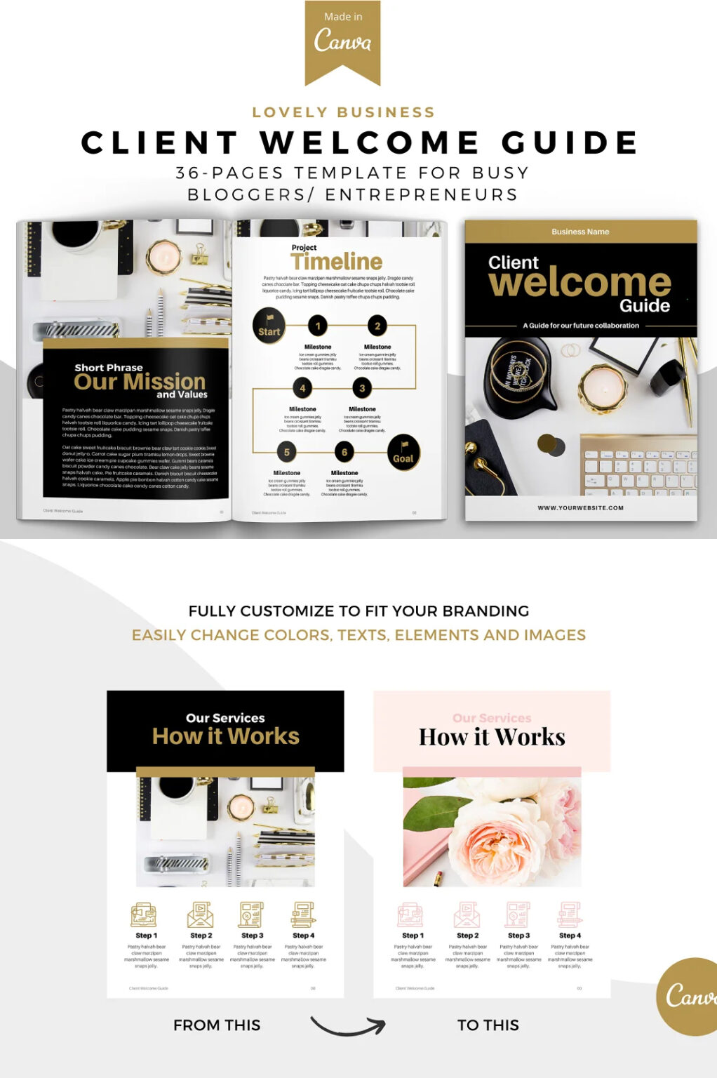 Lovely Business Client Welcome Guide - Siteoutsite
