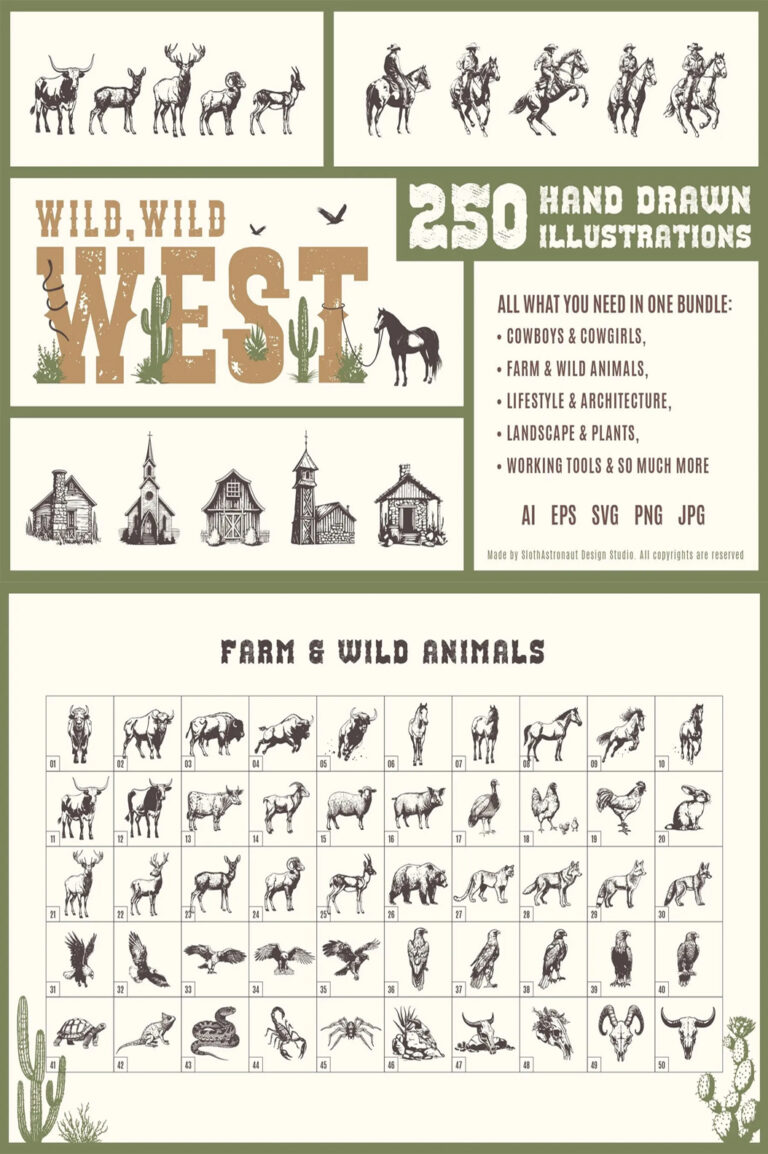 Wild Wild West Graphics - Siteoutsite