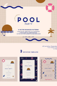 Pool Party Graphics - Siteoutsite