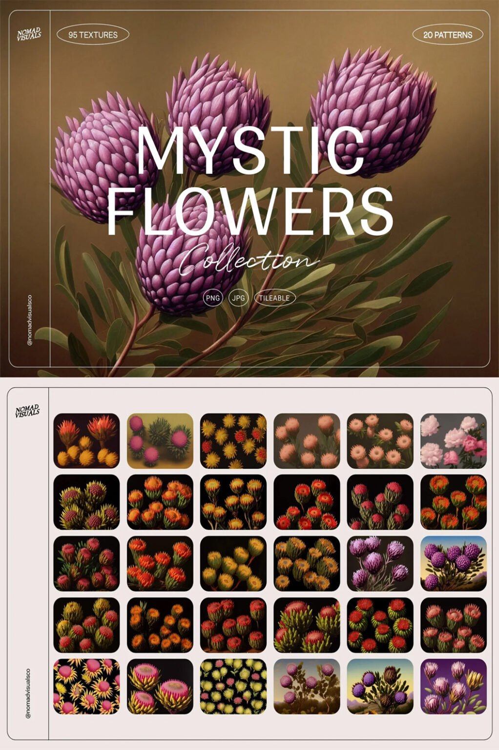 Mystic Flowers Graphics - Siteoutsite