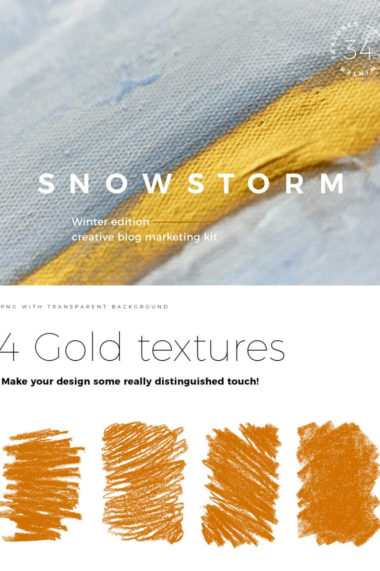 Winter Snowstorm Christmas Textures Graphics - Siteoutsite