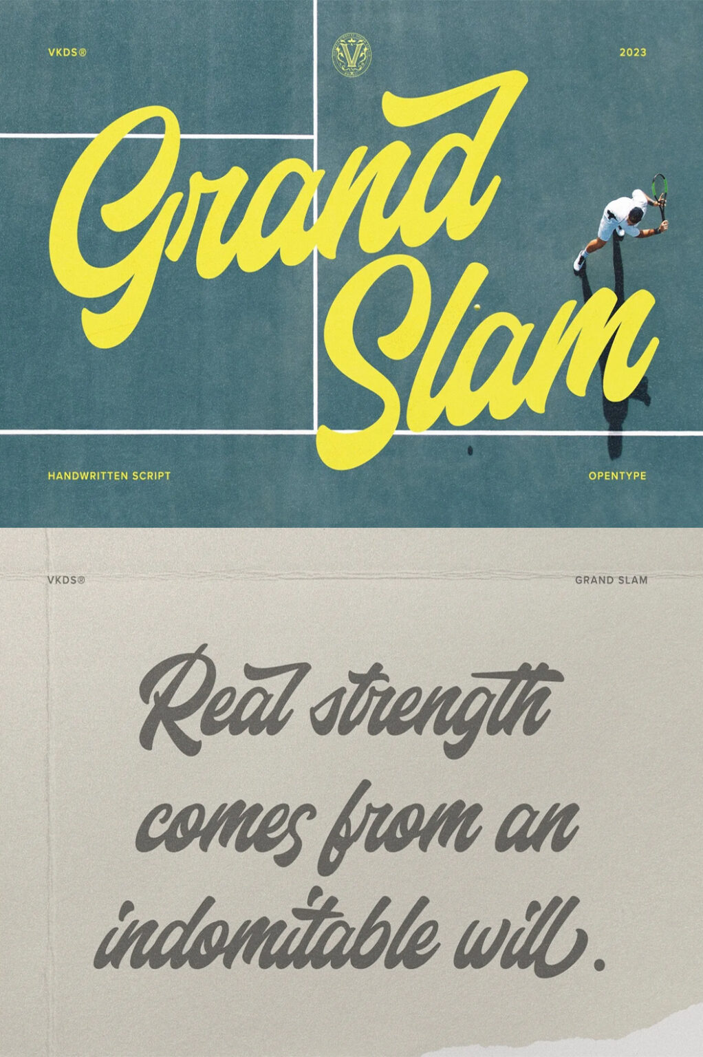Grand Slam Font - Siteoutsite