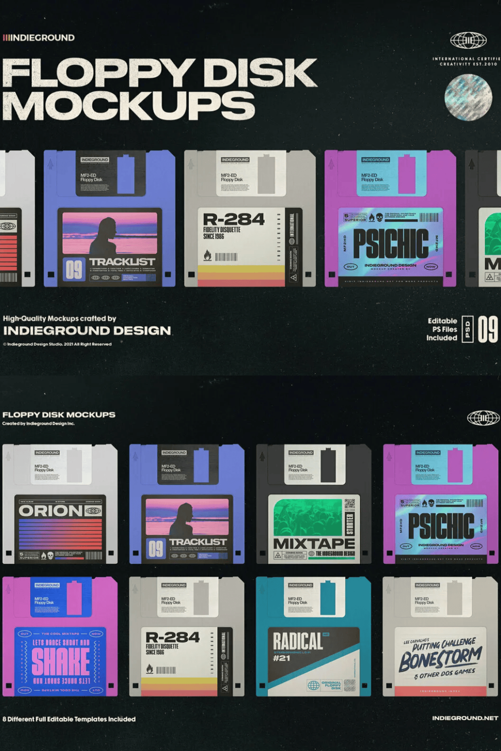 Floppy Disk Mockups Graphics - Siteoutsite
