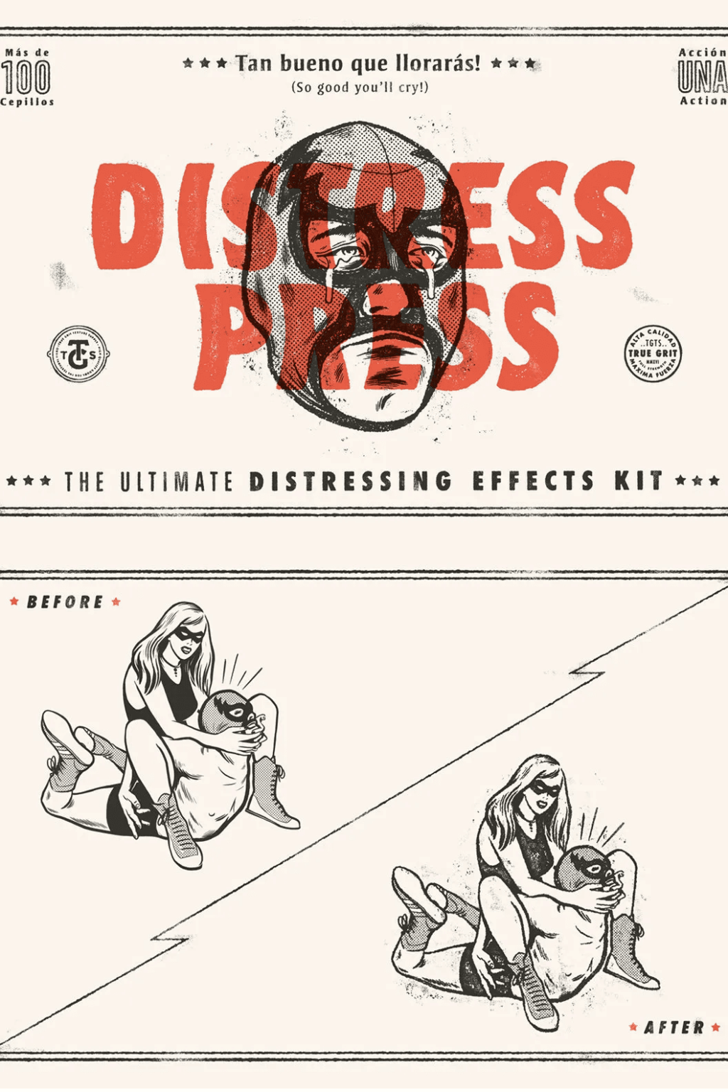 Distress Press The Ultimate Distressing Effects Kit + Tutorial ...