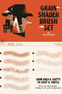 Grain Shader Brushes For Photoshop - Siteoutsite