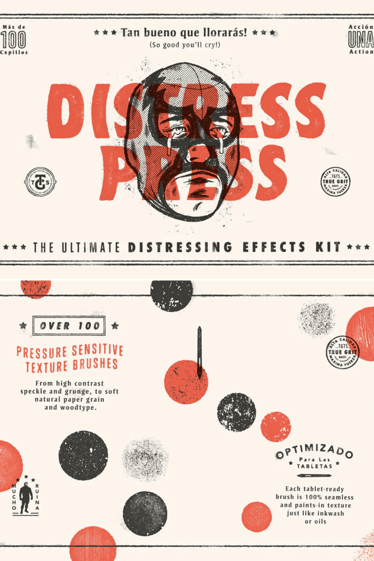 Distress Press The Ultimate Distressing Effects Kit + Tutorial ...