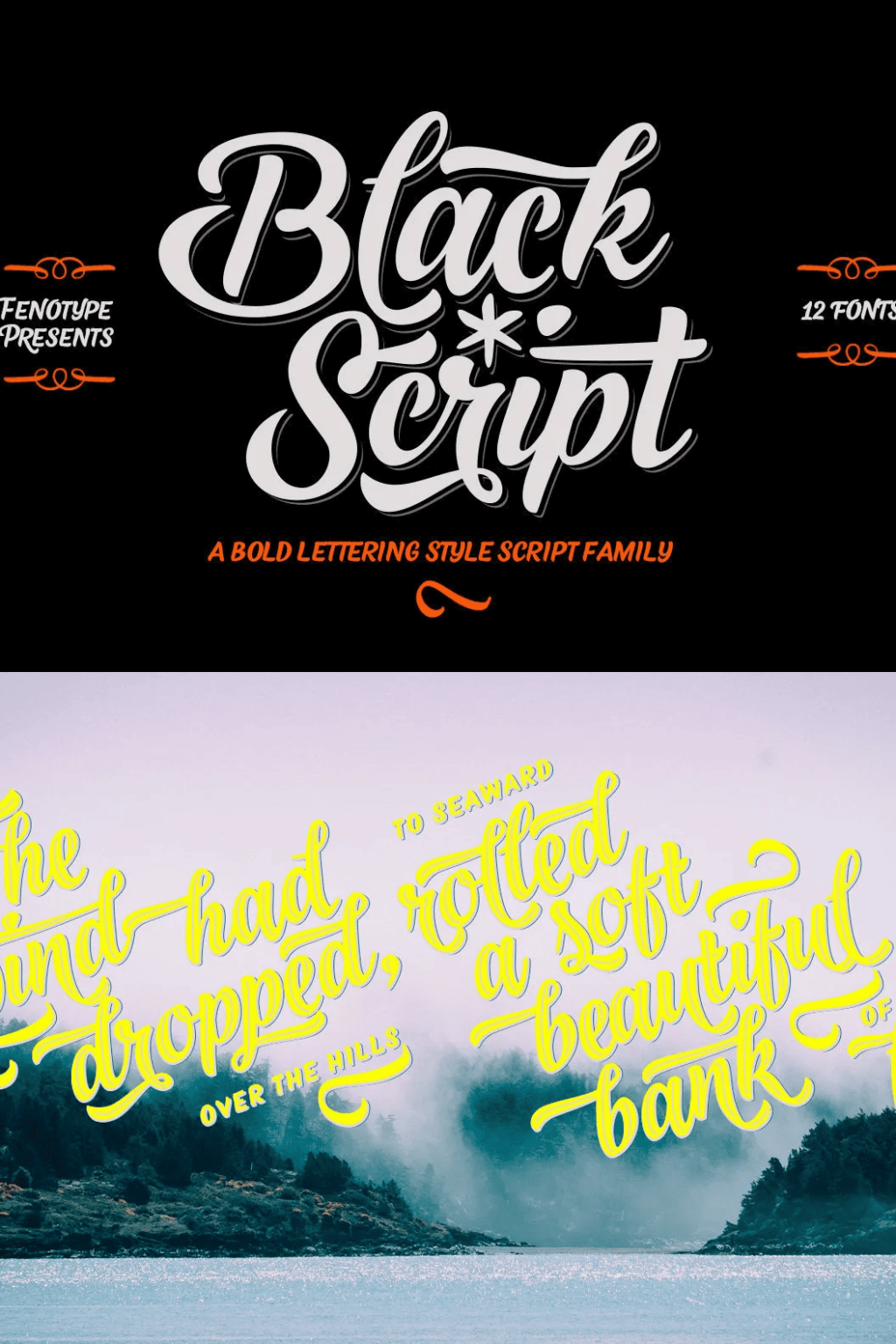 Black Script Font - Siteoutsite