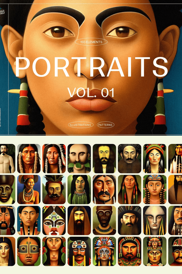 Portraits Vol.01 Graphics - Siteoutsite