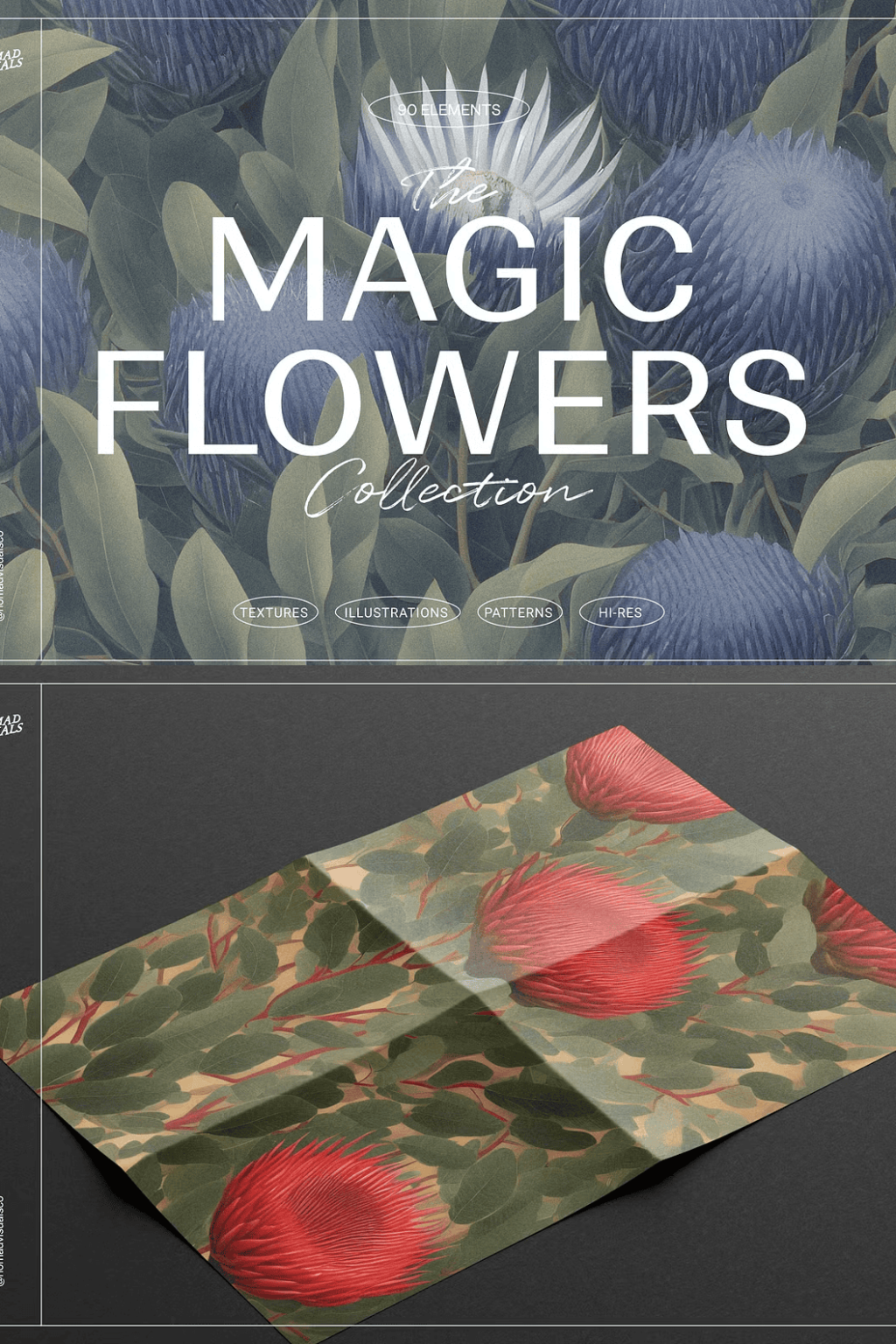 Magic Flowers Graphics - Siteoutsite