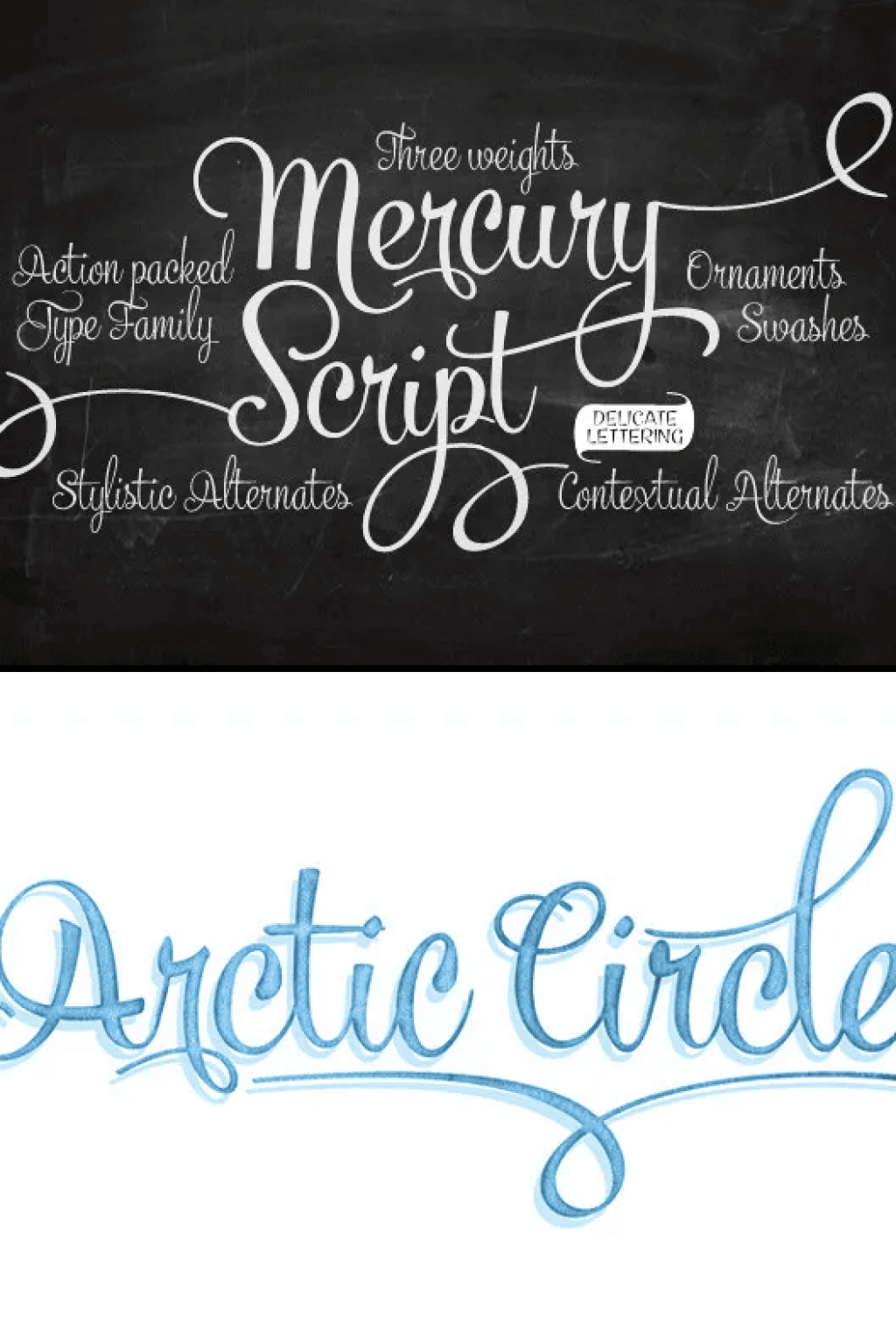 Mercury Script Font - Siteoutsite
