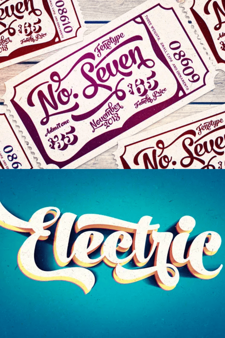 No Seven Font - Siteoutsite