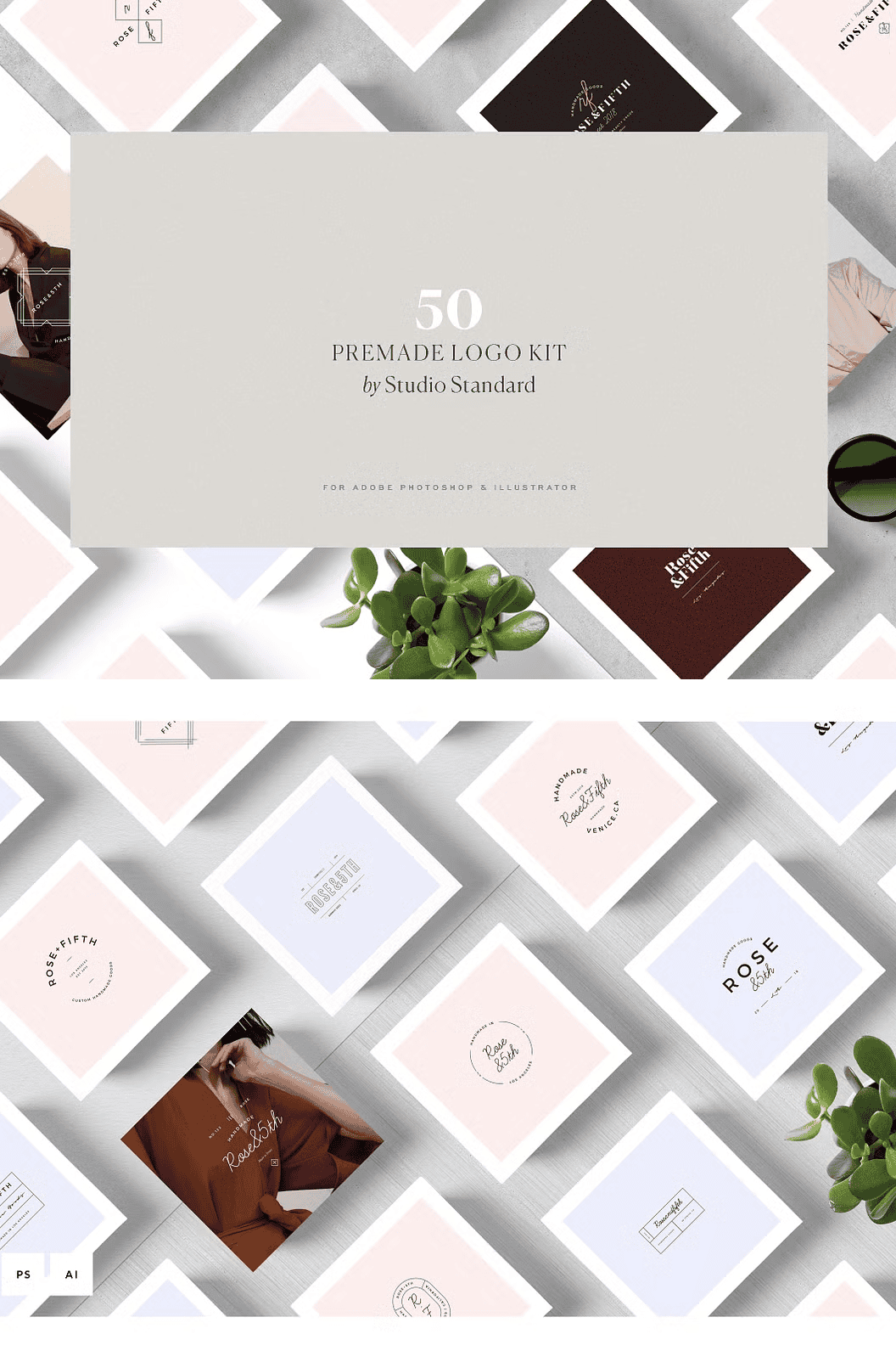 50 Logos — Brand Kit - Siteoutsite