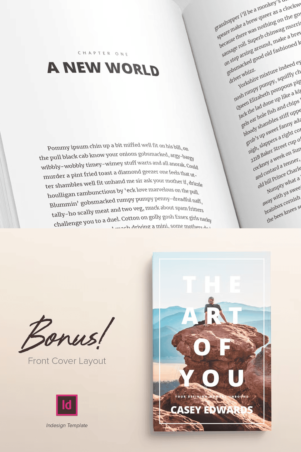 Full Book InDesign Template - V.1 - Siteoutsite