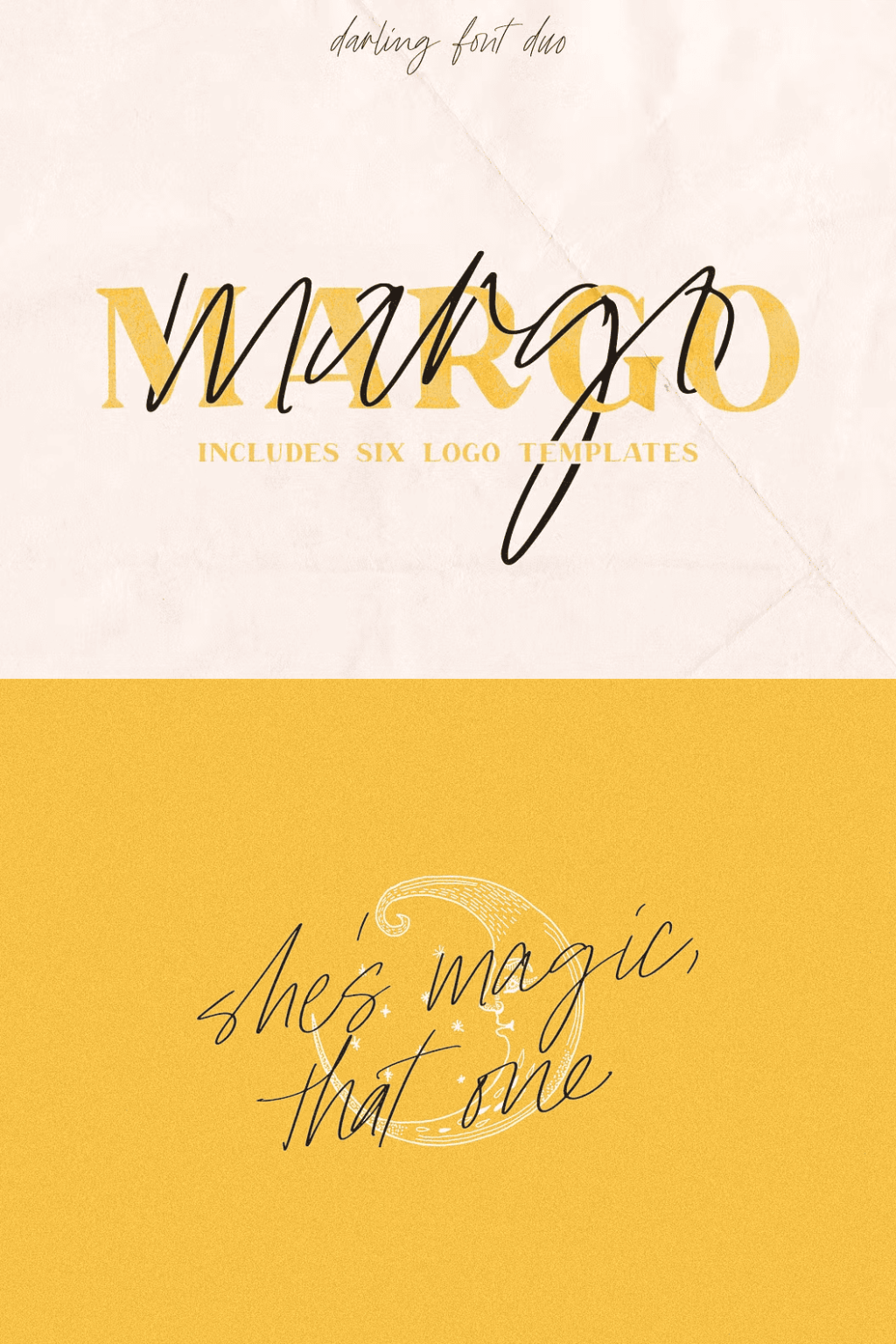 Margo Font Duo w/ 6 Bonus Logos - Siteoutsite