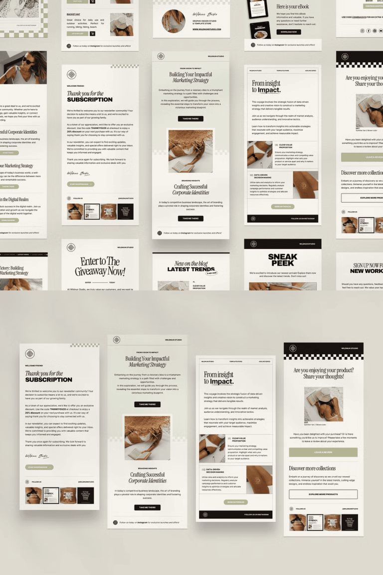 ADE / Newsletter Template - Siteoutsite