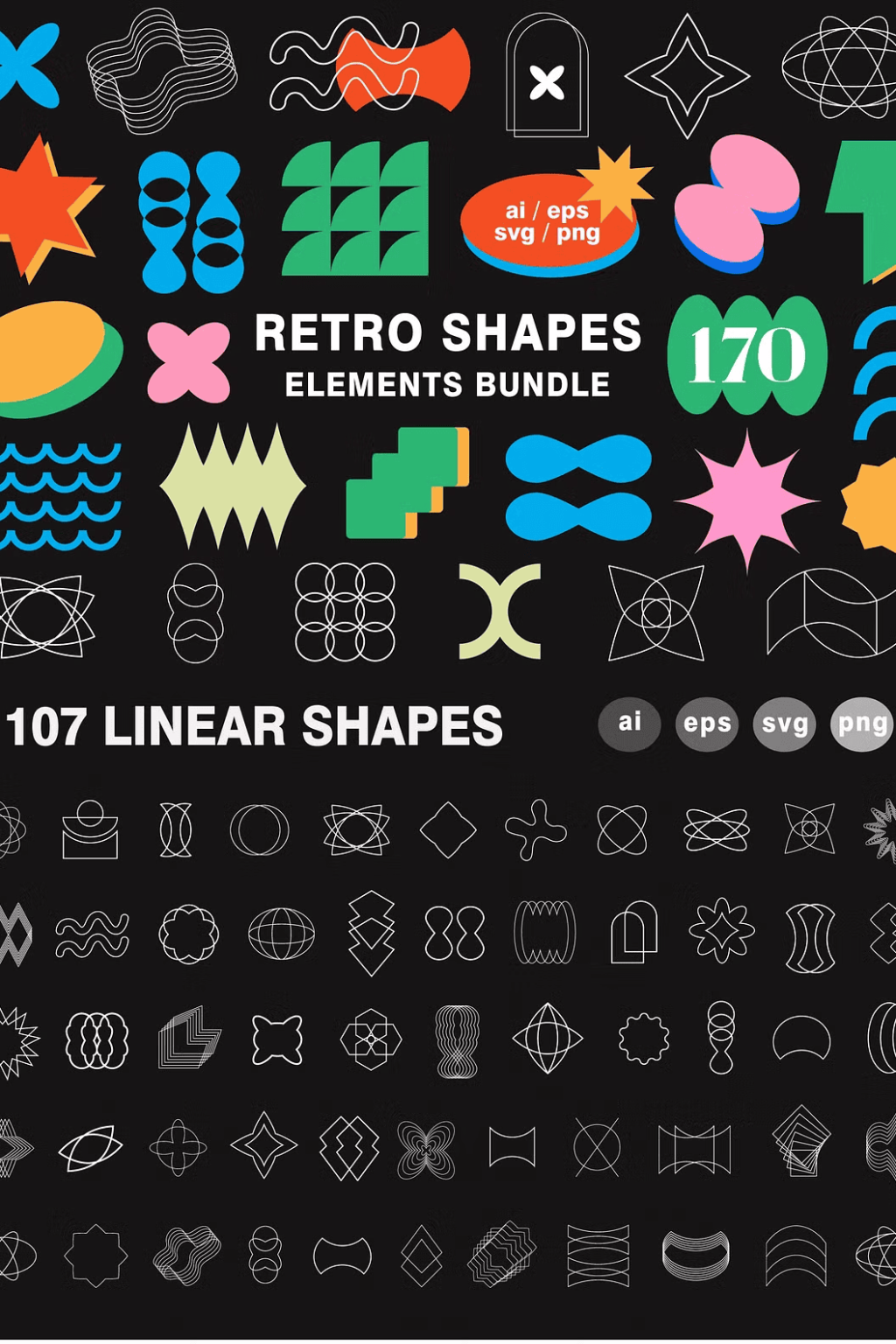 170 Retro Shapes Atelier - Siteoutsite