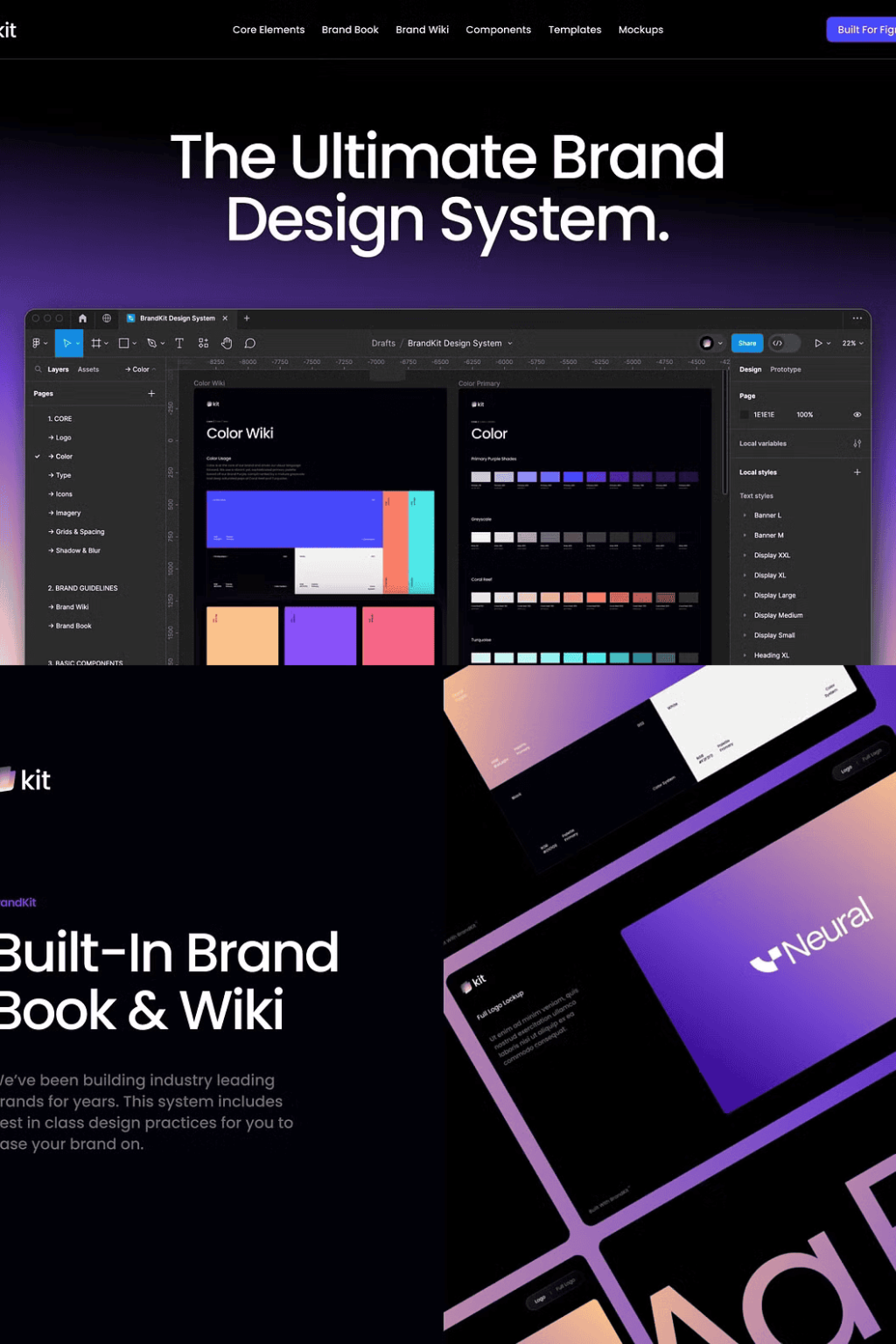 BrandKit - Brand Identity System - Siteoutsite
