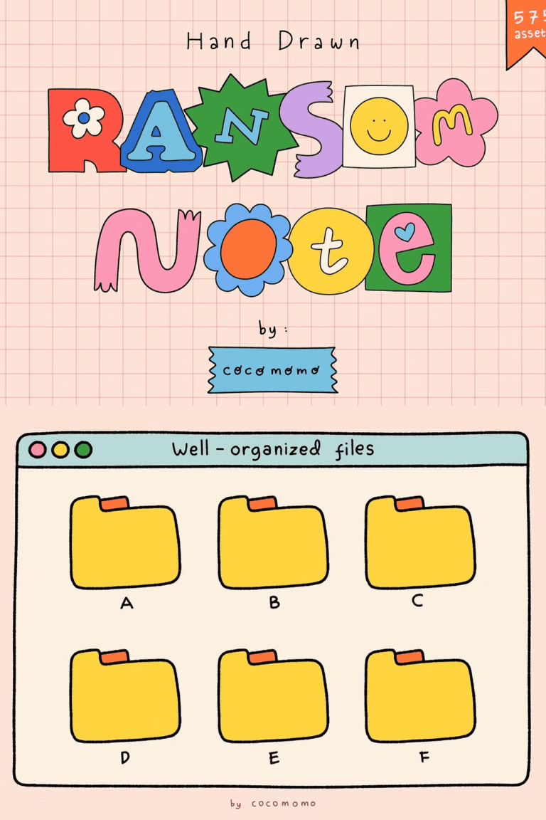 Ransom Note Cut Out Letter - Siteoutsite