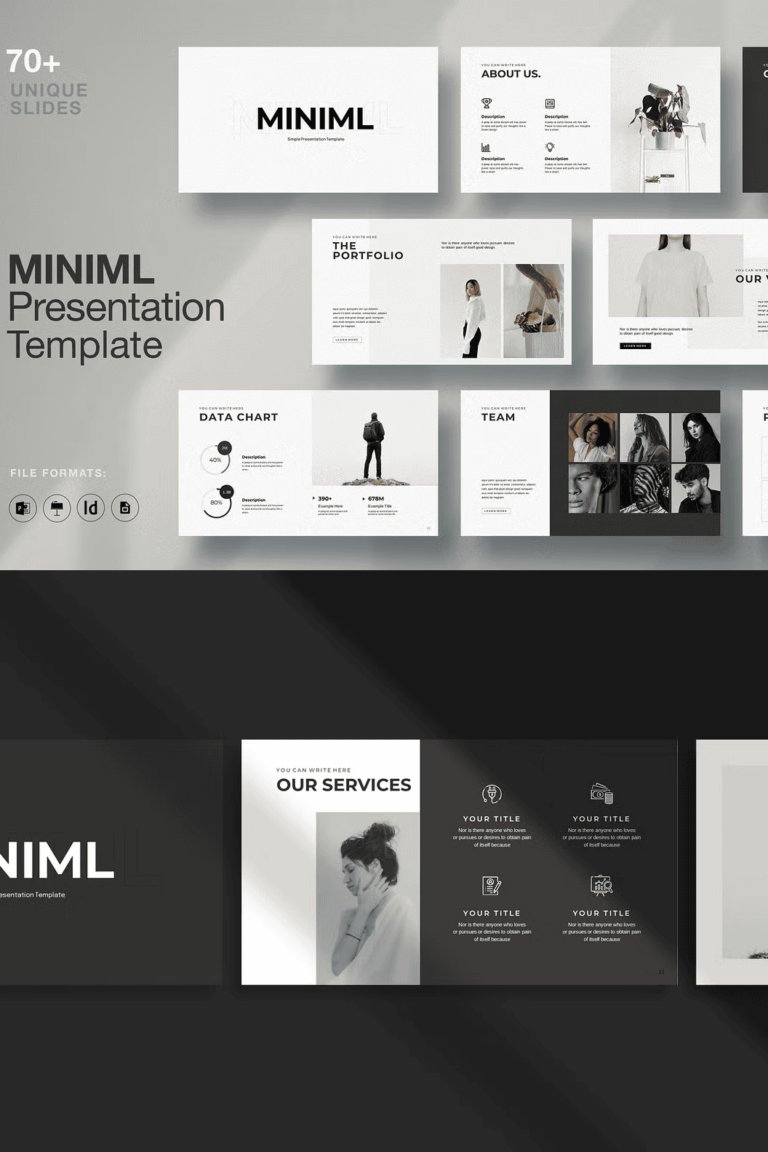 The Minimal PowerPoint Template - Siteoutsite