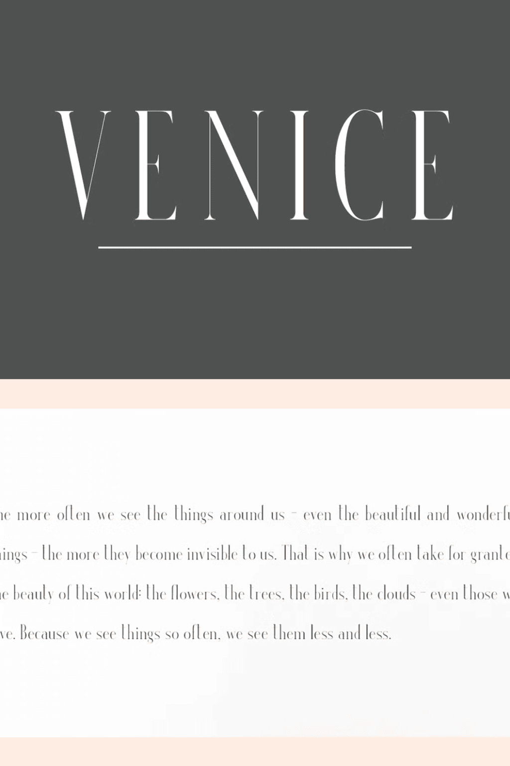 Venice | A Beautiful Serif - Siteoutsite