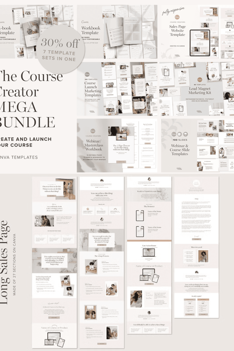 Course Creator Bundle Siteoutsite