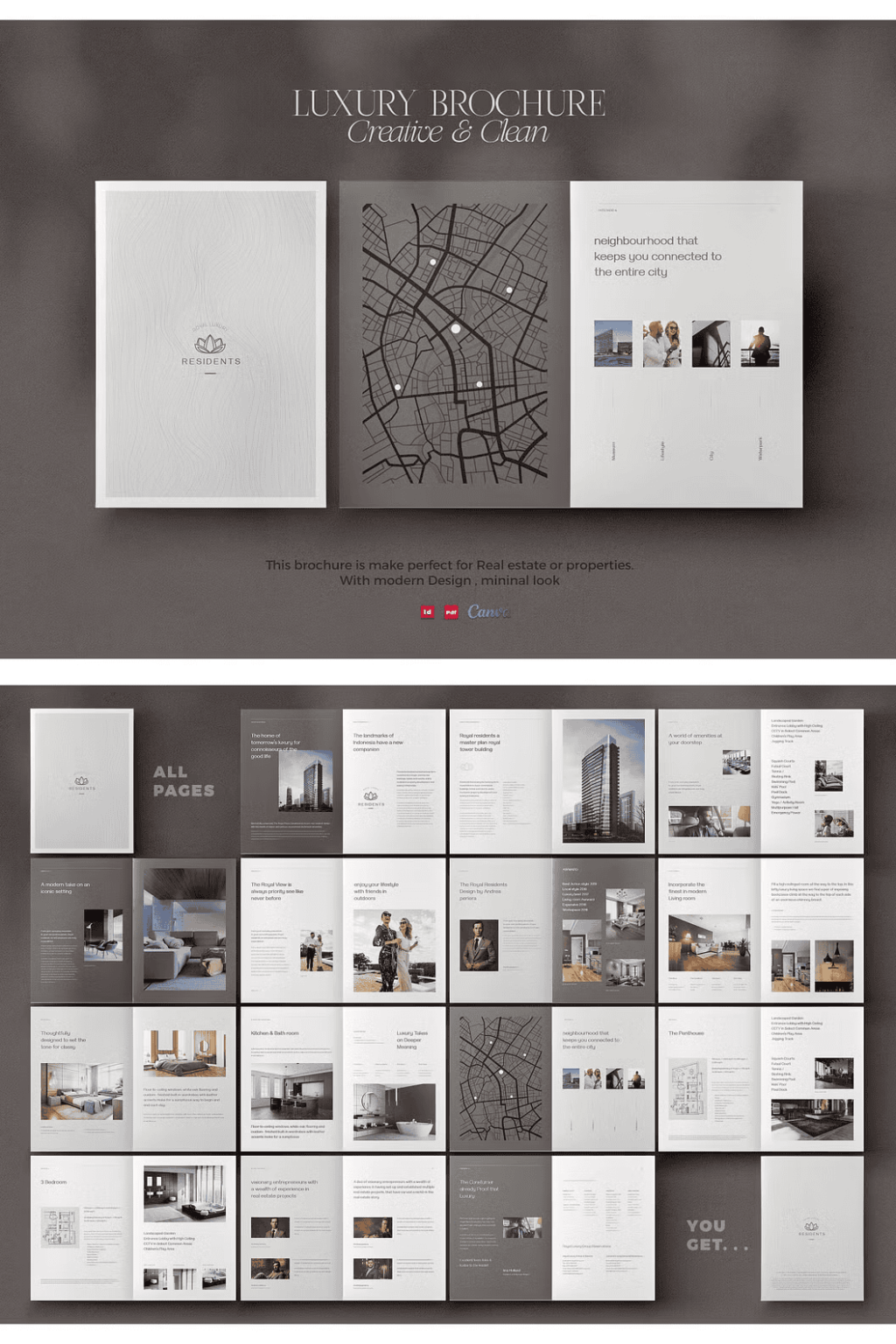 Luxury Brochure Template - Siteoutsite