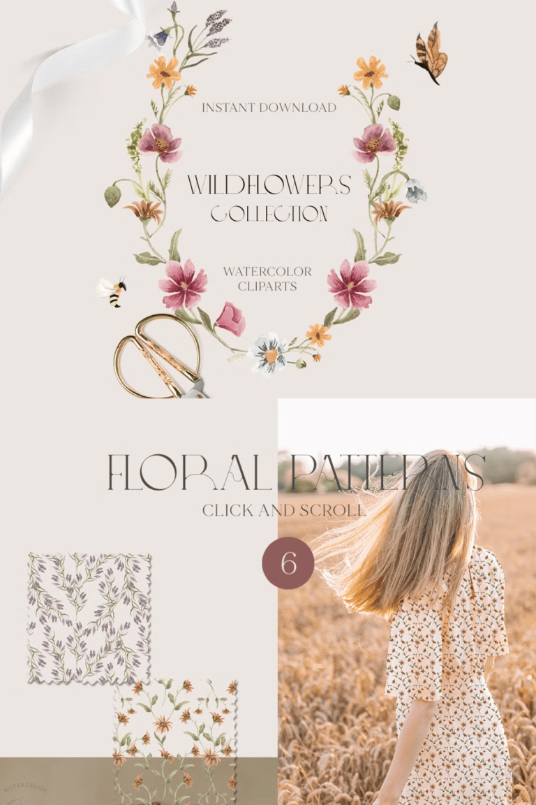 WILDFLOWER COLLECTION Bright floral - Siteoutsite