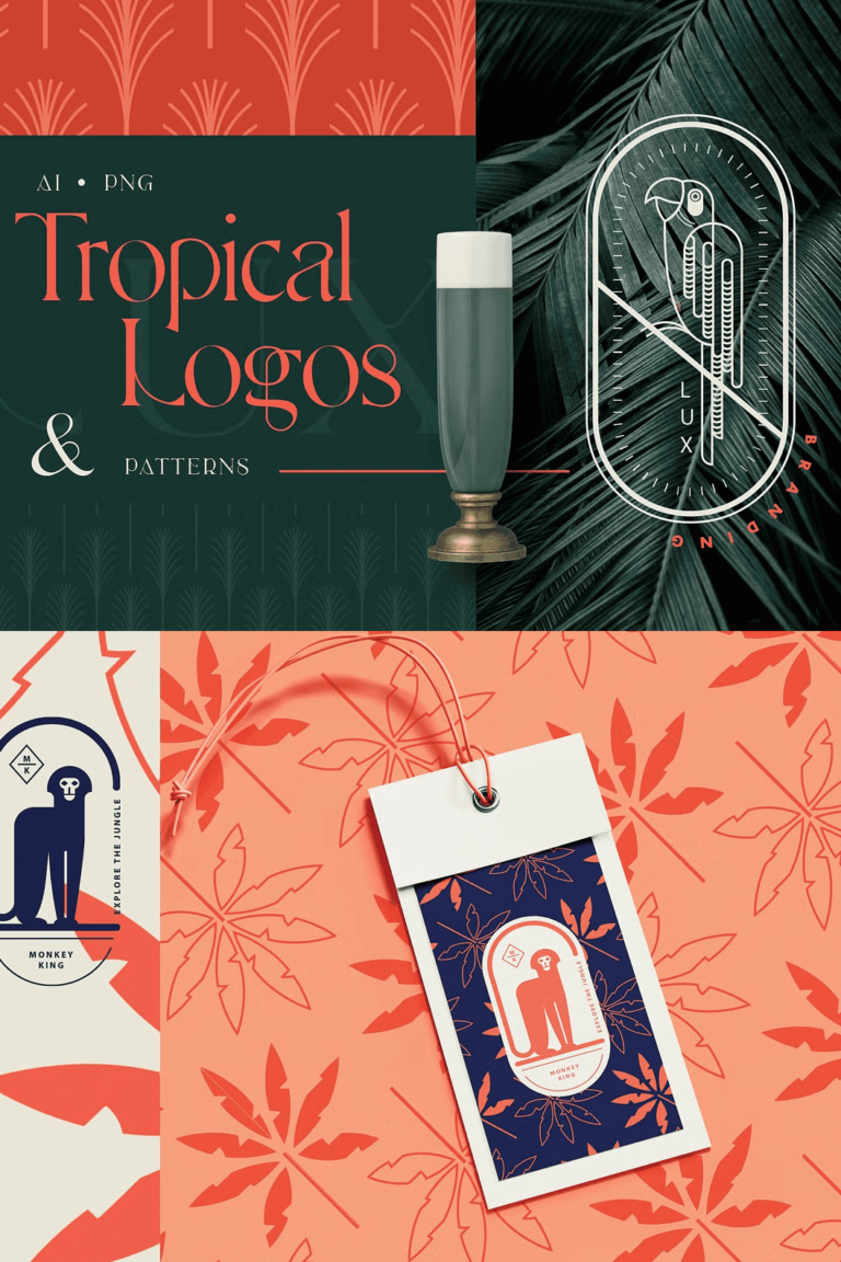 Tropical Logos and Patterns - Siteoutsite