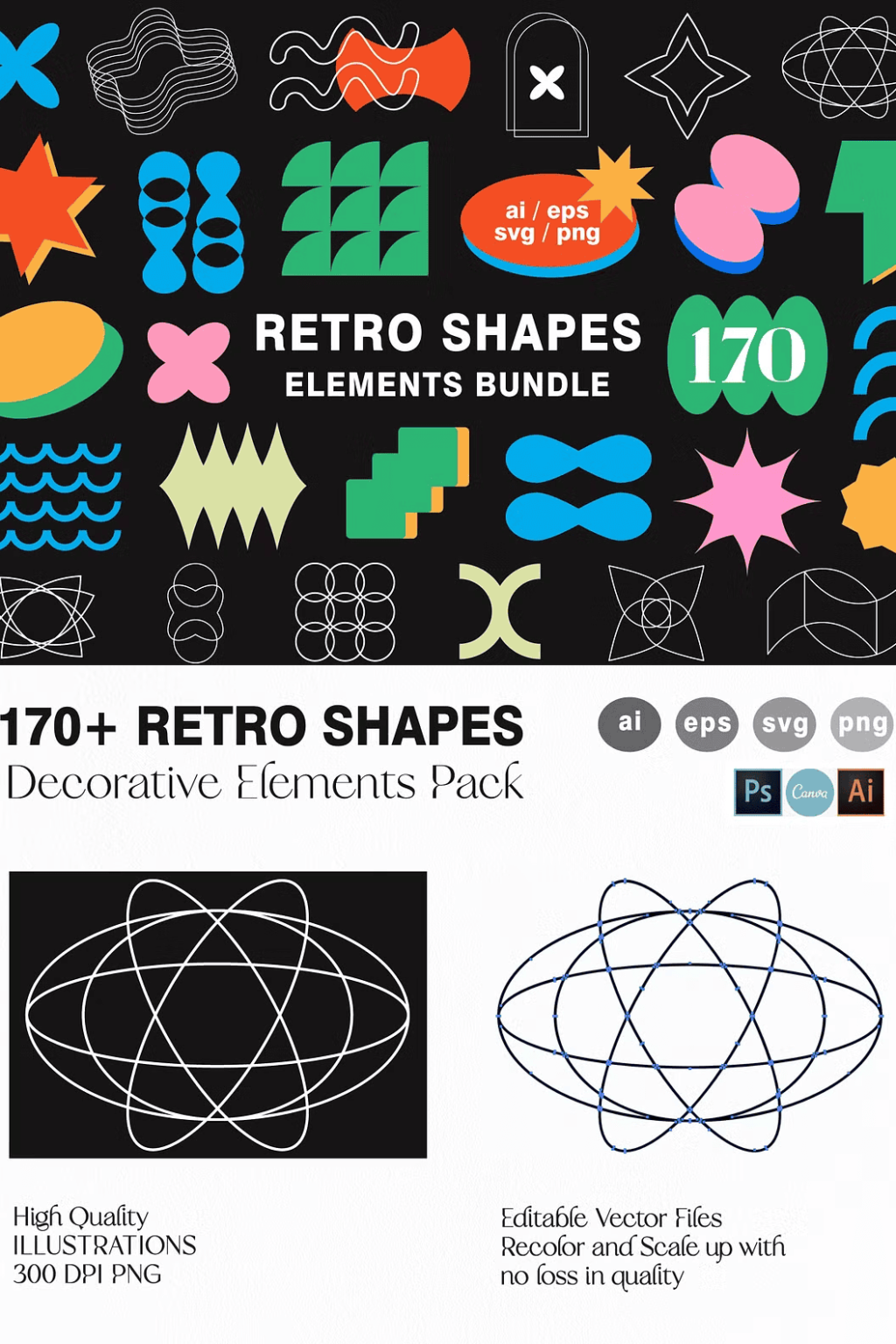 170 Retro Shapes Atelier - Siteoutsite