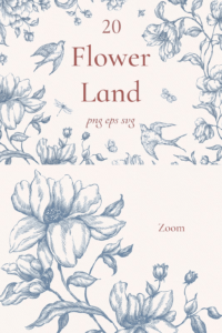 Floral Land Victorian Clipart - Siteoutsite