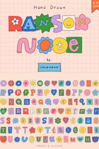 Ransom Note Cut Out Letter - Siteoutsite