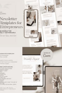 Canva Email Newsletter Templates - Siteoutsite