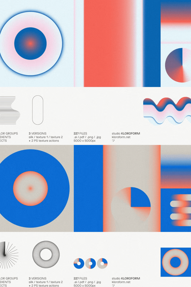 Gradients + Objects - Siteoutsite