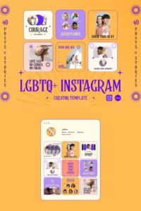 LGBTQ+ Instagram Creator Template - Siteoutsite
