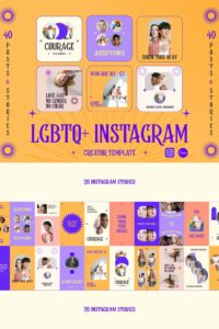 LGBTQ+ Instagram Creator Template - Siteoutsite
