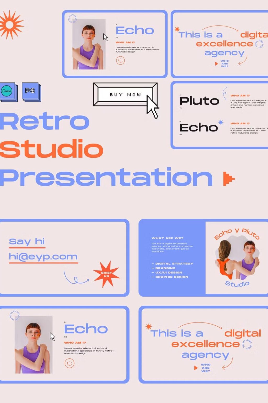 Canva Retro Business Presentation PS - Siteoutsite