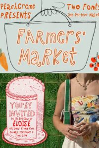 Farmers' Market // Font Duo - Siteoutsite