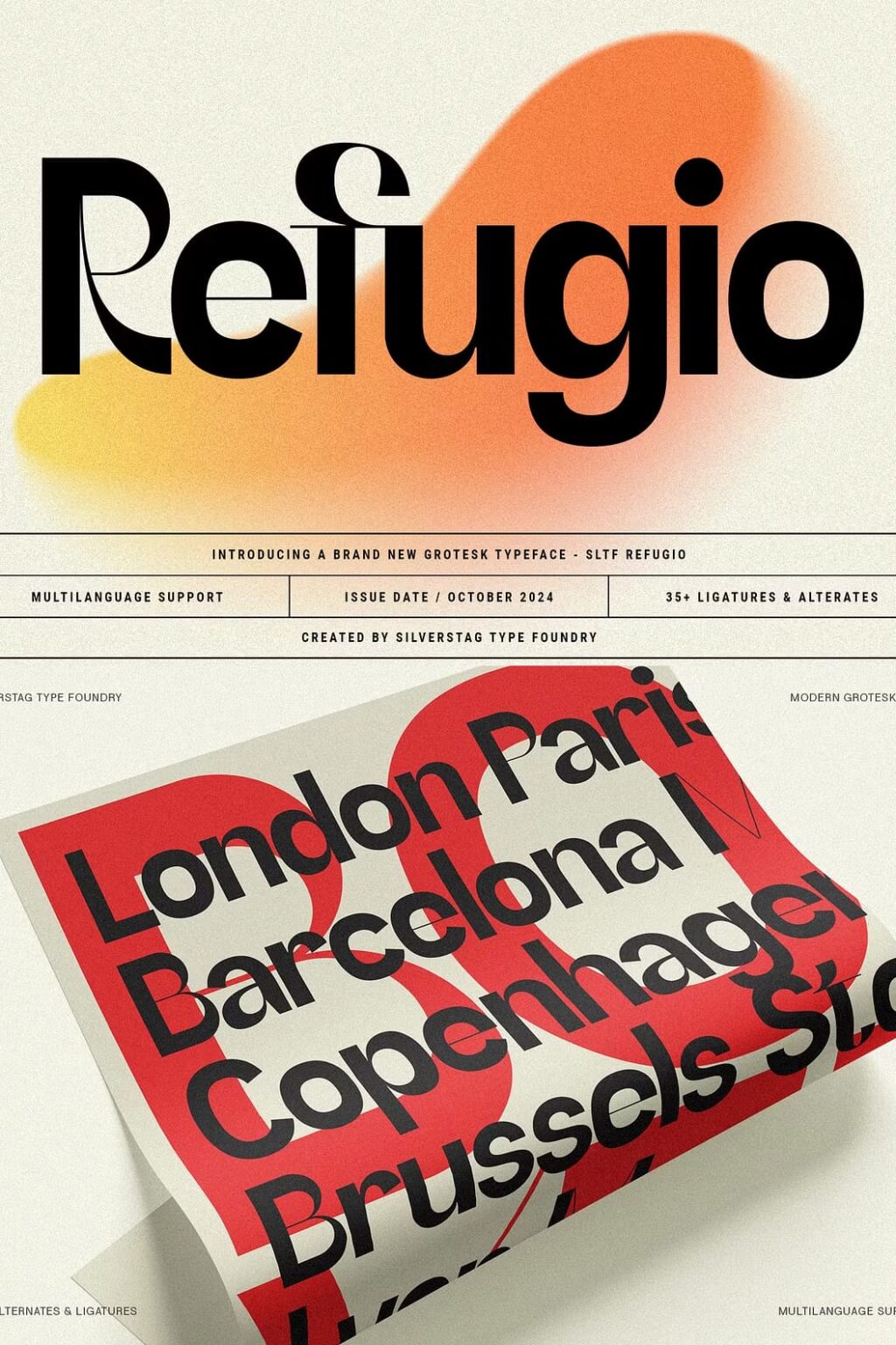 SLTF Refugio - Modern Grotesk Font - Siteoutsite