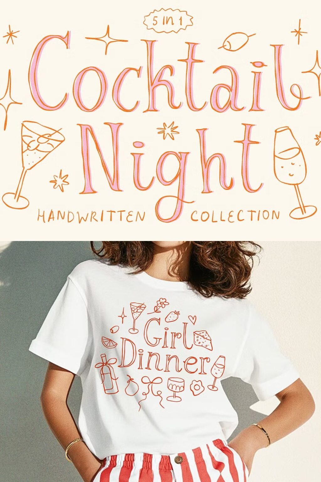 Cocktail Night Festive Font Family - Siteoutsite
