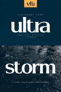 VFU - Visionary Font Ultra typeface - Siteoutsite