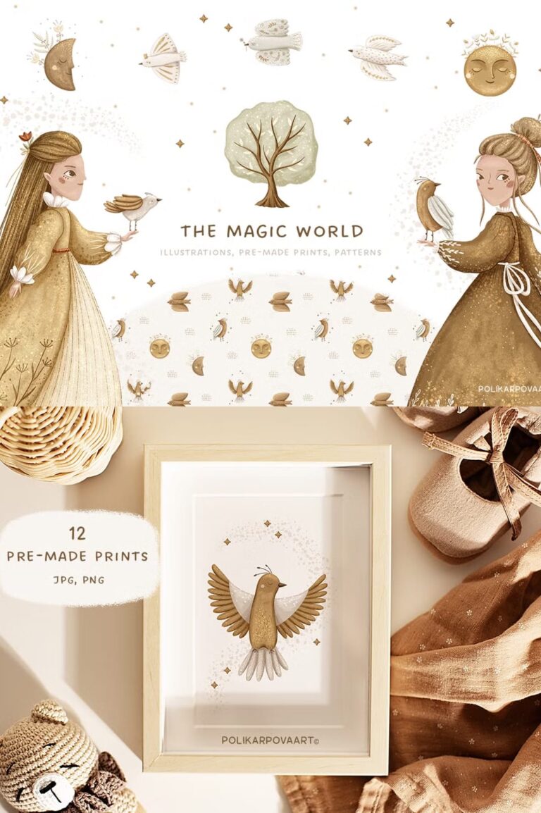 The Magic World - graphic collection - Siteoutsite