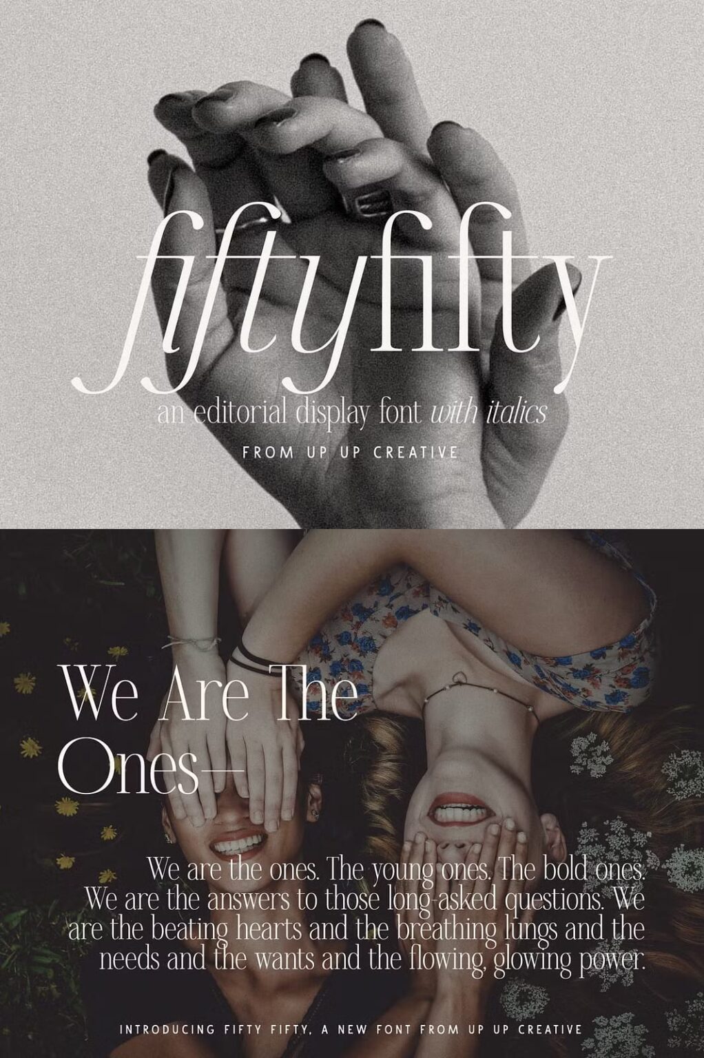 Fifty Fifty Serif - Regular + Italic - Siteoutsite