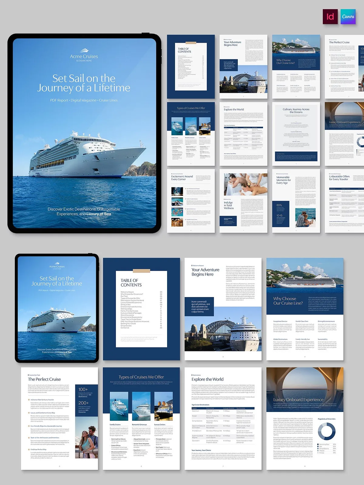 Travel Brochure Template - Siteoutsite